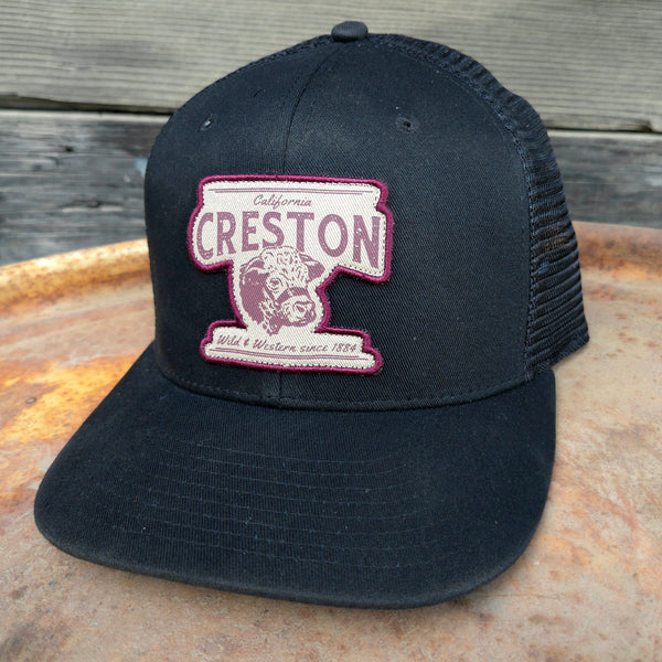 Creston Cap - Hereford - Allgood Custom Leather