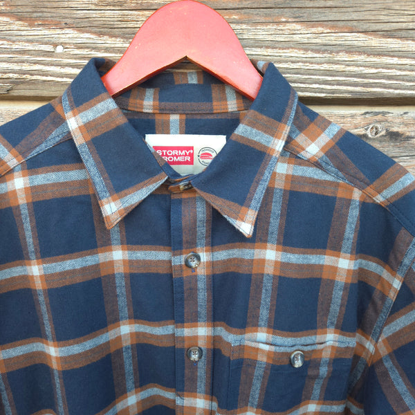 Stormy Kromer - Flannel Shirt - Campfire Plaid - Allgood Custom Leather