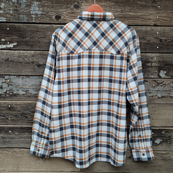 Simms - Santee Flannel - Steel Blue Shadow Box Plaid - Allgood Custom ...