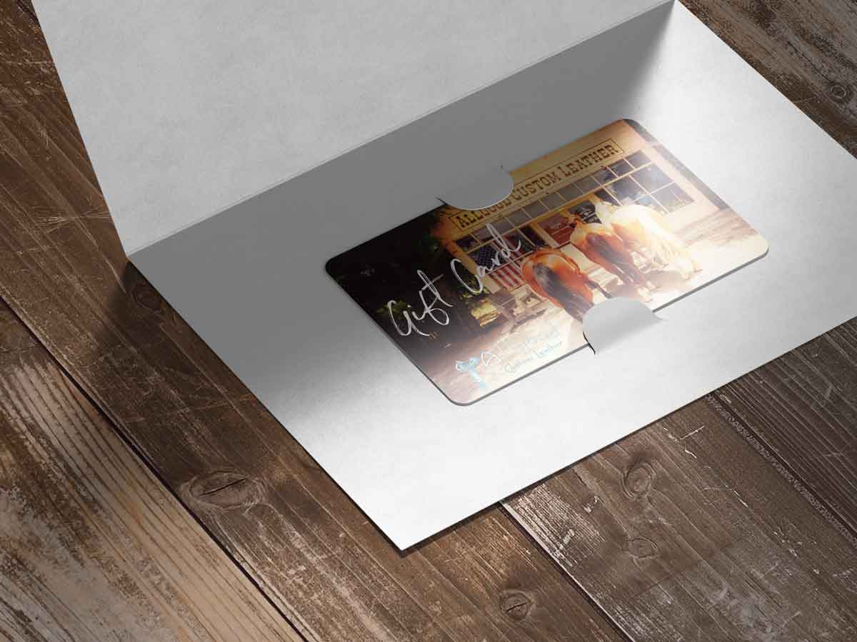 Allgood Custom Leather Gift Card