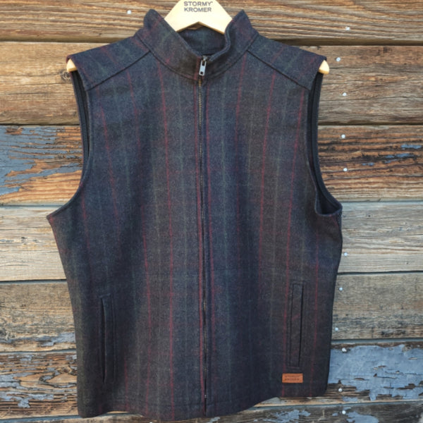 Stormy Kromer - Ironwood Vest - Adirondack Plaid - Allgood Custom Leather